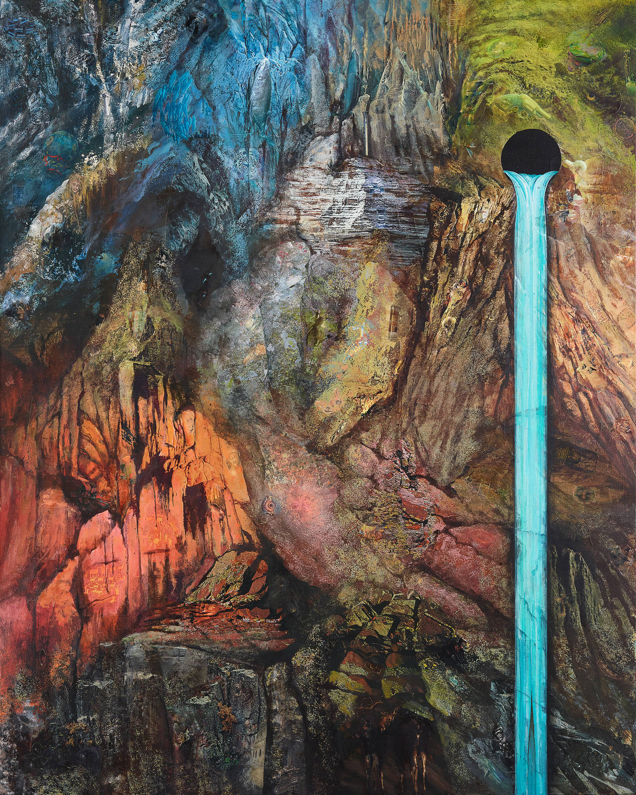 Works on Canvas - Dustin Yellin