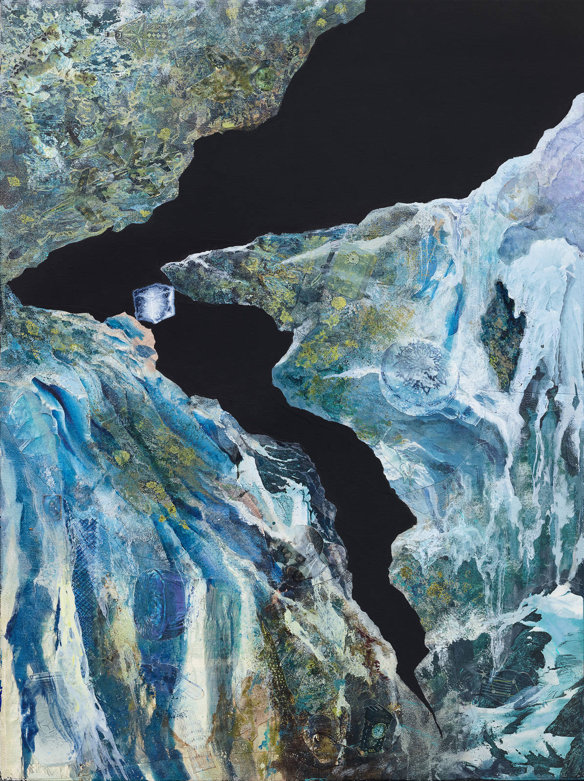 Works on Canvas - Dustin Yellin