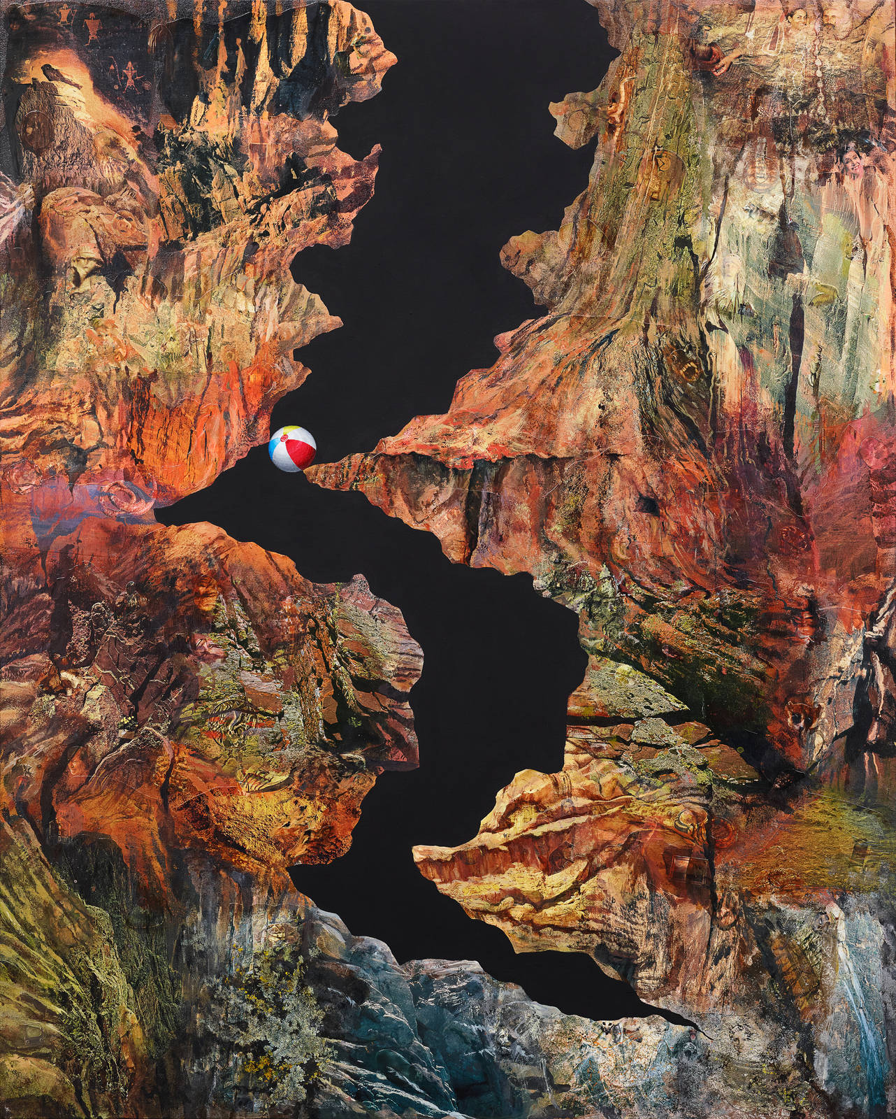 Works on Canvas - Dustin Yellin