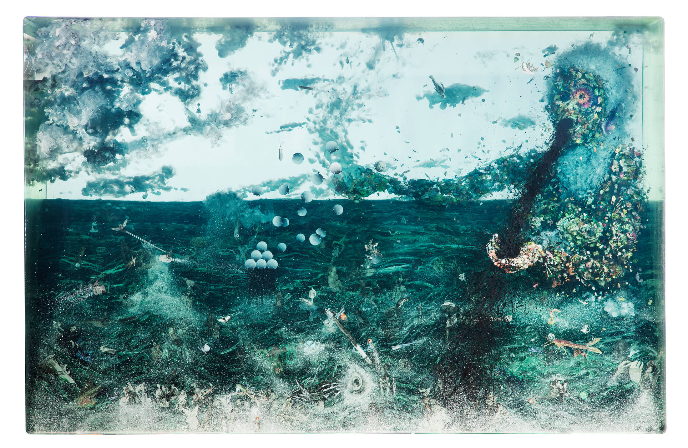 The Triptych - Dustin Yellin