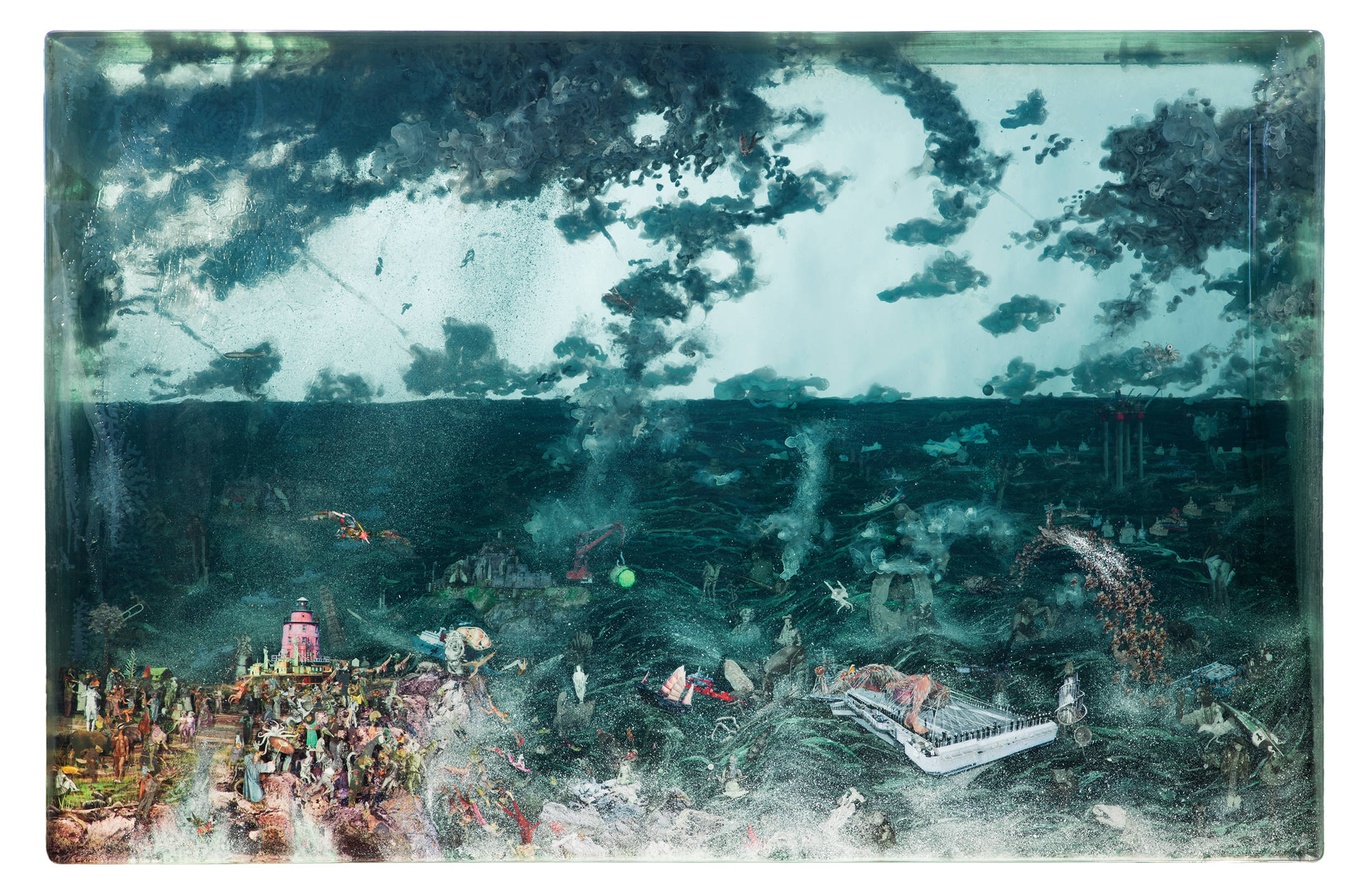 The Triptych - Dustin Yellin